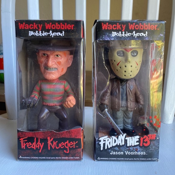 Funko | Toys | Funko Wacky Wobbler Jason Voorhees Freddy Krueger Bobble ...